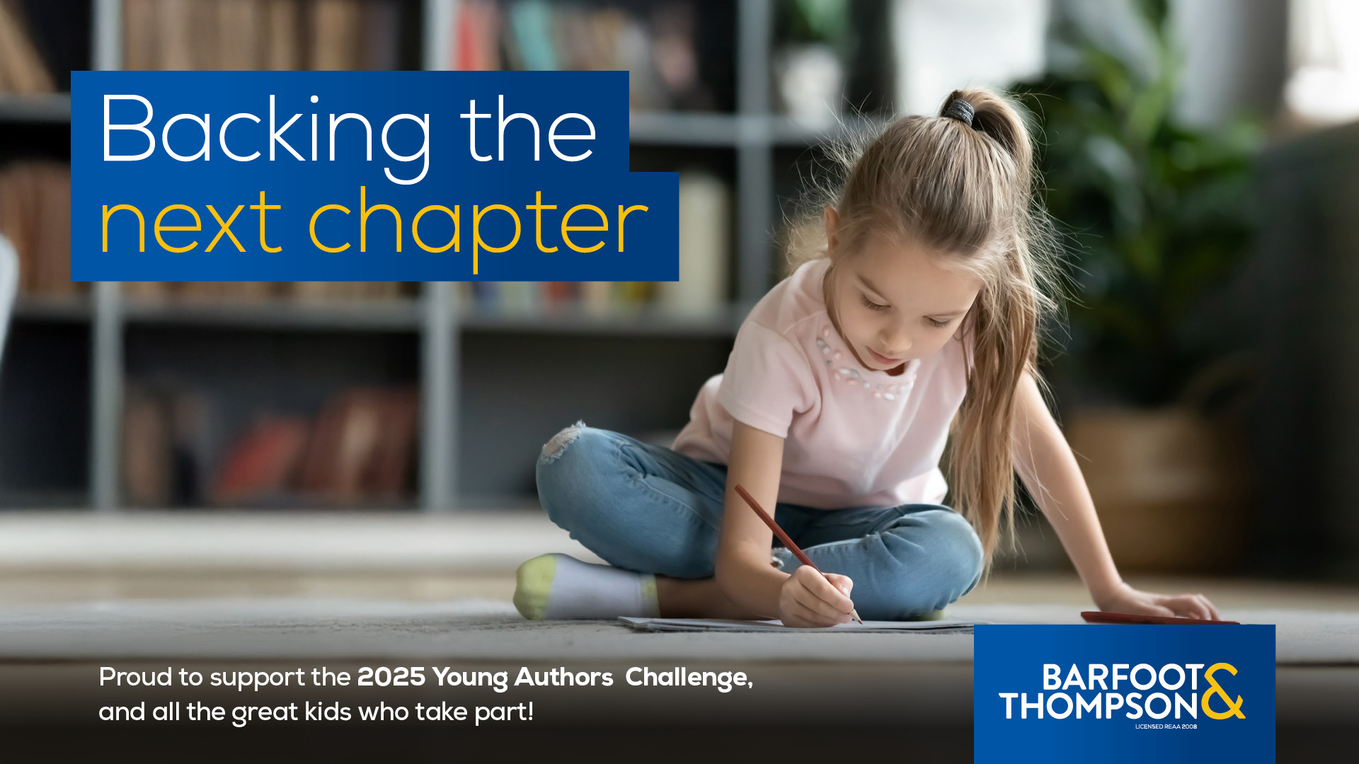 Young Authors Challenge 2025 Terms and Conditions | Barfoot & Thompson